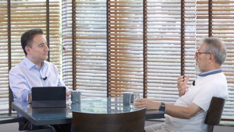 Ali Babacan Prof. Dr. Naci Görür ile depremi konuştu